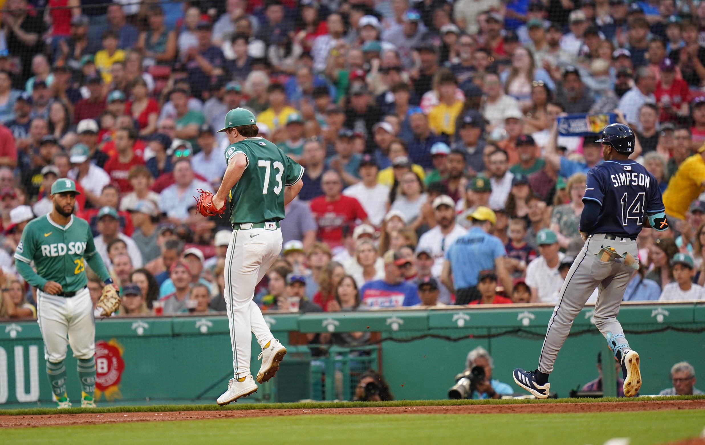 Red Sox' Hunter Dobbins diagnosed with torn ACL following injury Friday ...