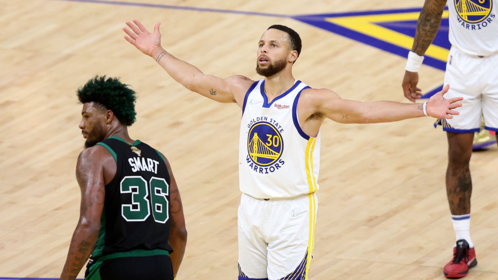 On a night where Steph Curry was mortal beyond the arc, the Celtics ...