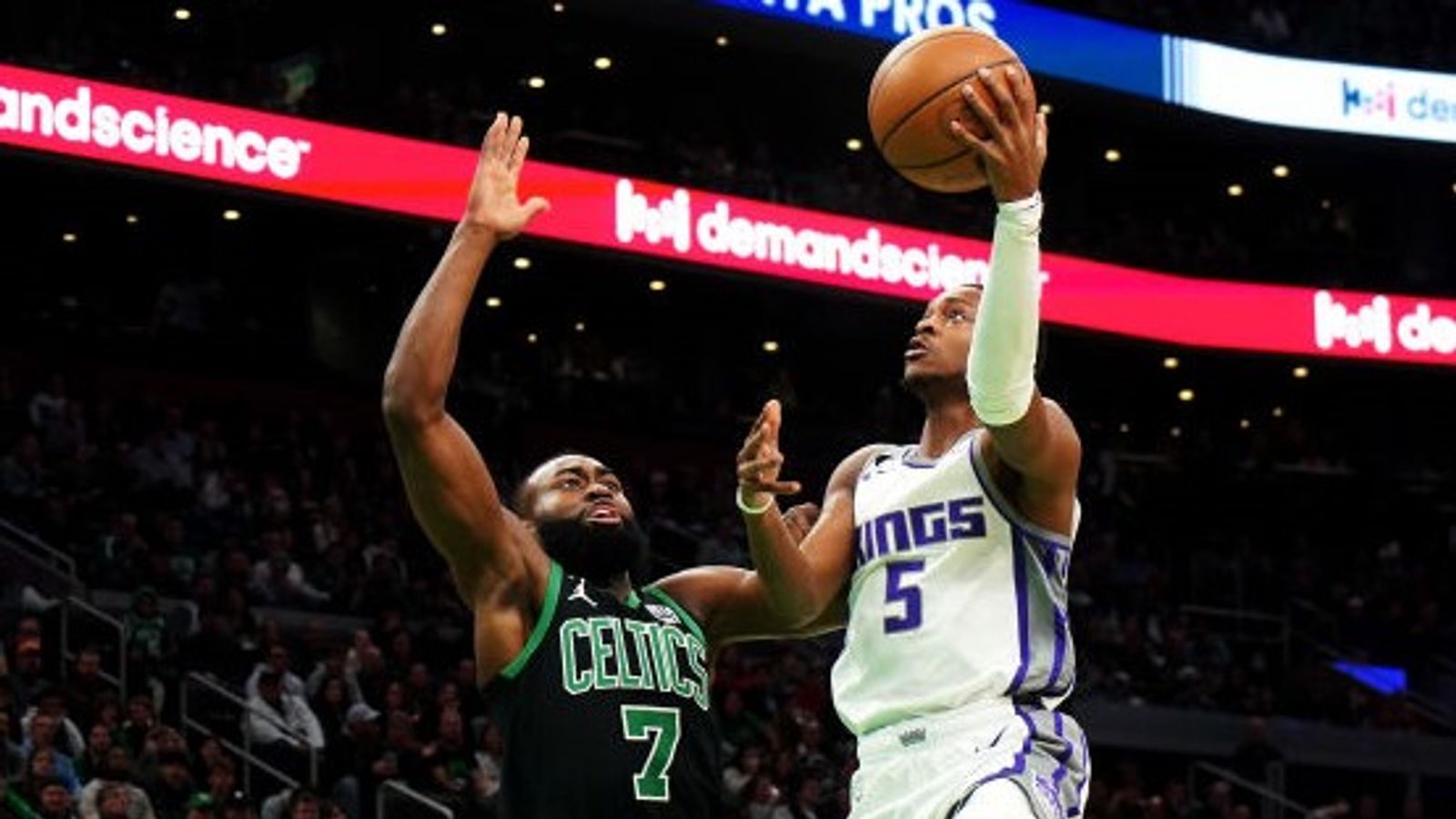 Final: Celtics 144, Kings 119 - Five Celtics score 20 in offensive ...