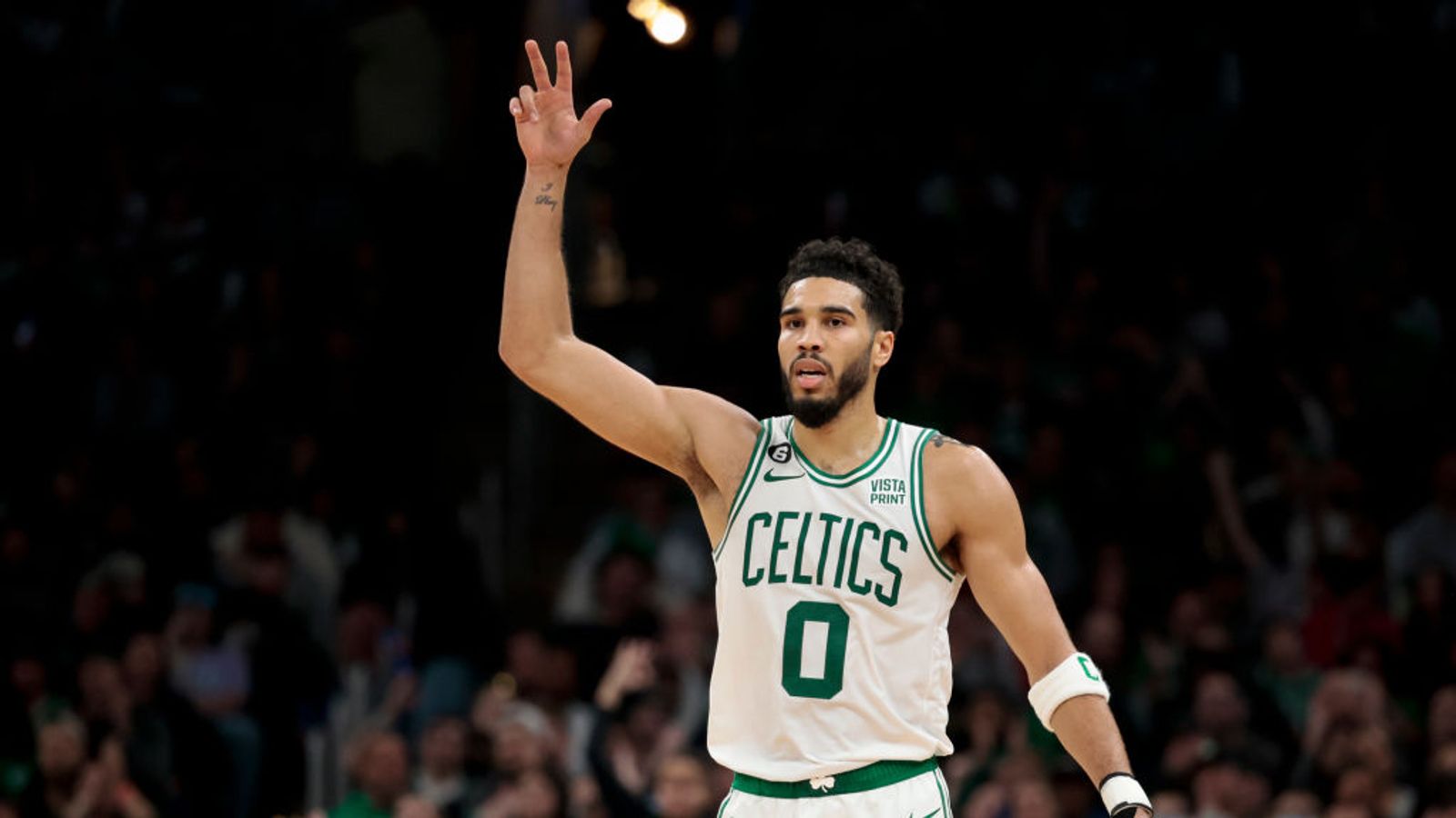 With royalty on the sidelines, Jayson Tatum was the king of the court