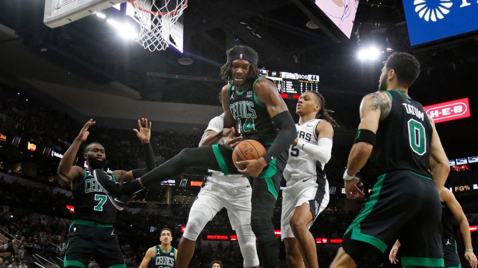 BSJ Game Report: Celtics 121, Spurs 116 - Malcolm Brogdon, Robert ...