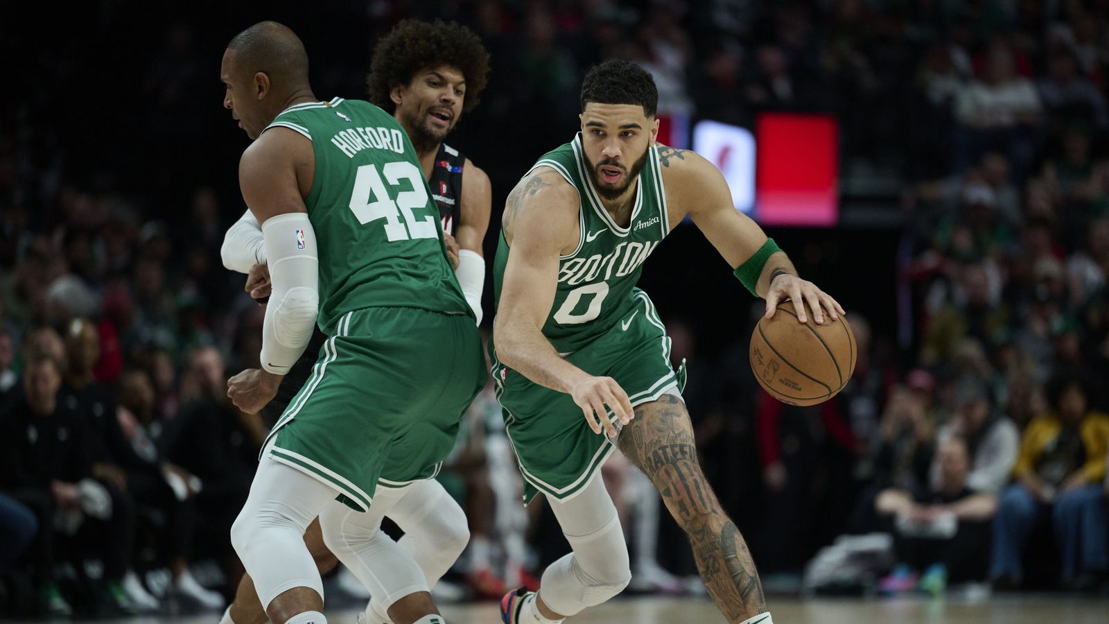 BSJ Game Report: Celtics 129, Blazers 116 - Tatum in total control in ...