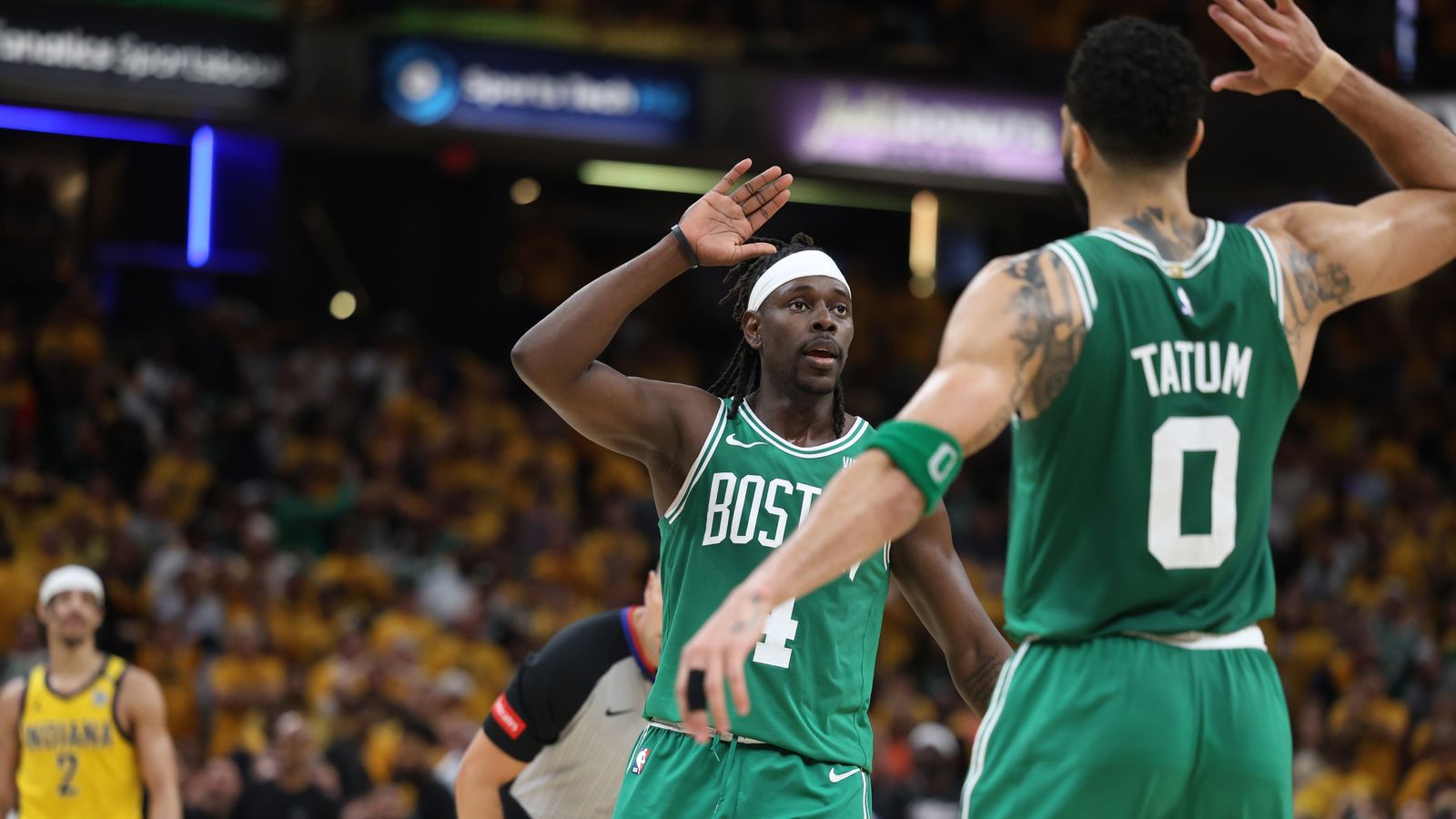 BSJ Game Report: Celtics 114, Pacers 111 - Holiday leads clutch comeback to take 3-0 lead