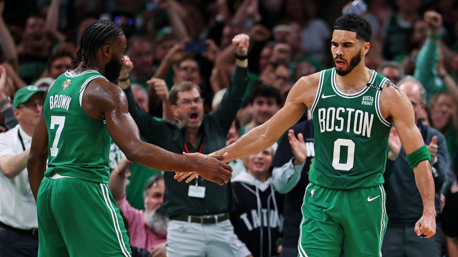 NBA Notebook: Jaylen Brown and Jayson Tatum began championship run at ...