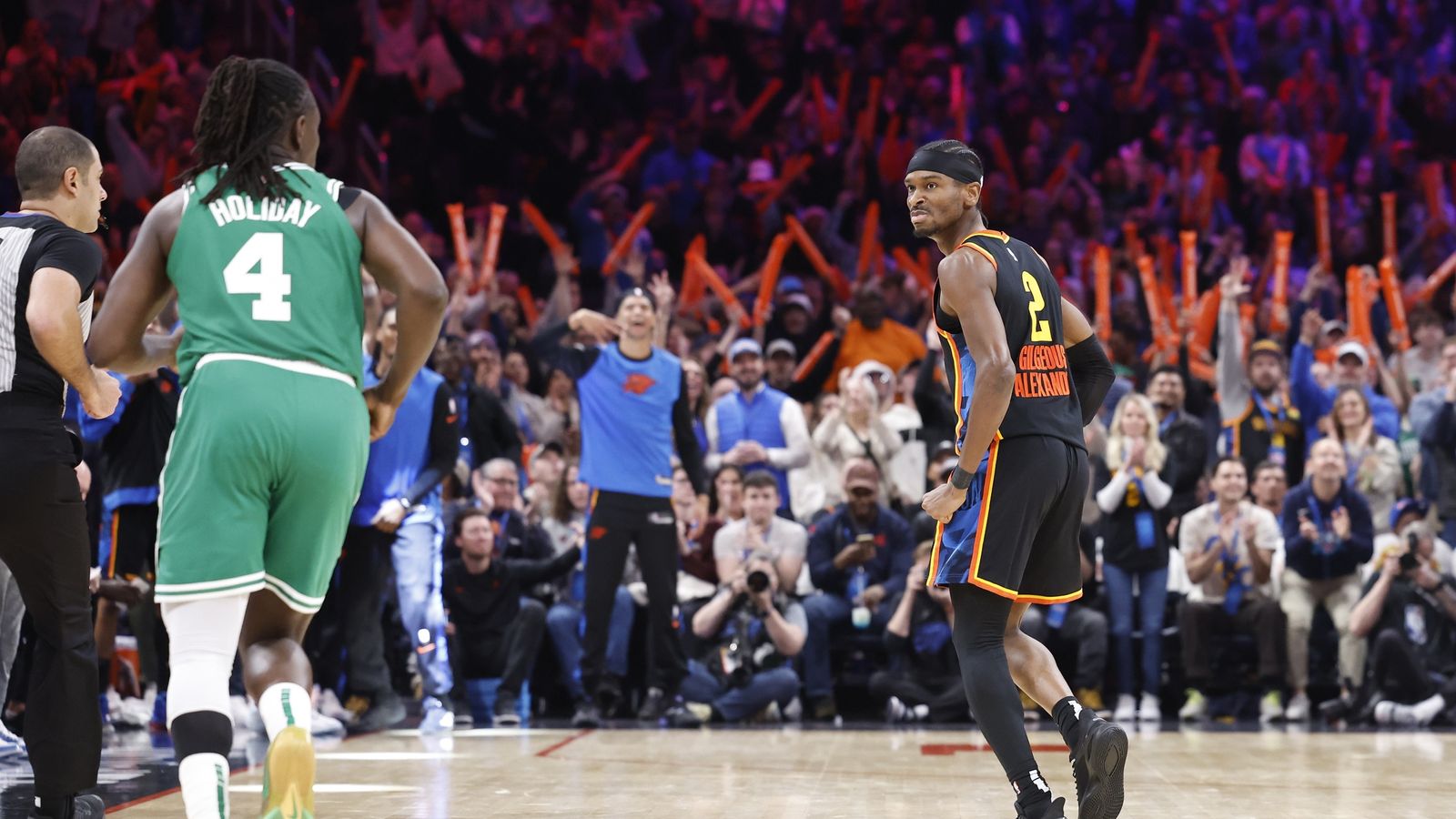 BSJ Game Report: Thunder 105, Celtics 92 - C's offense disappears as ...