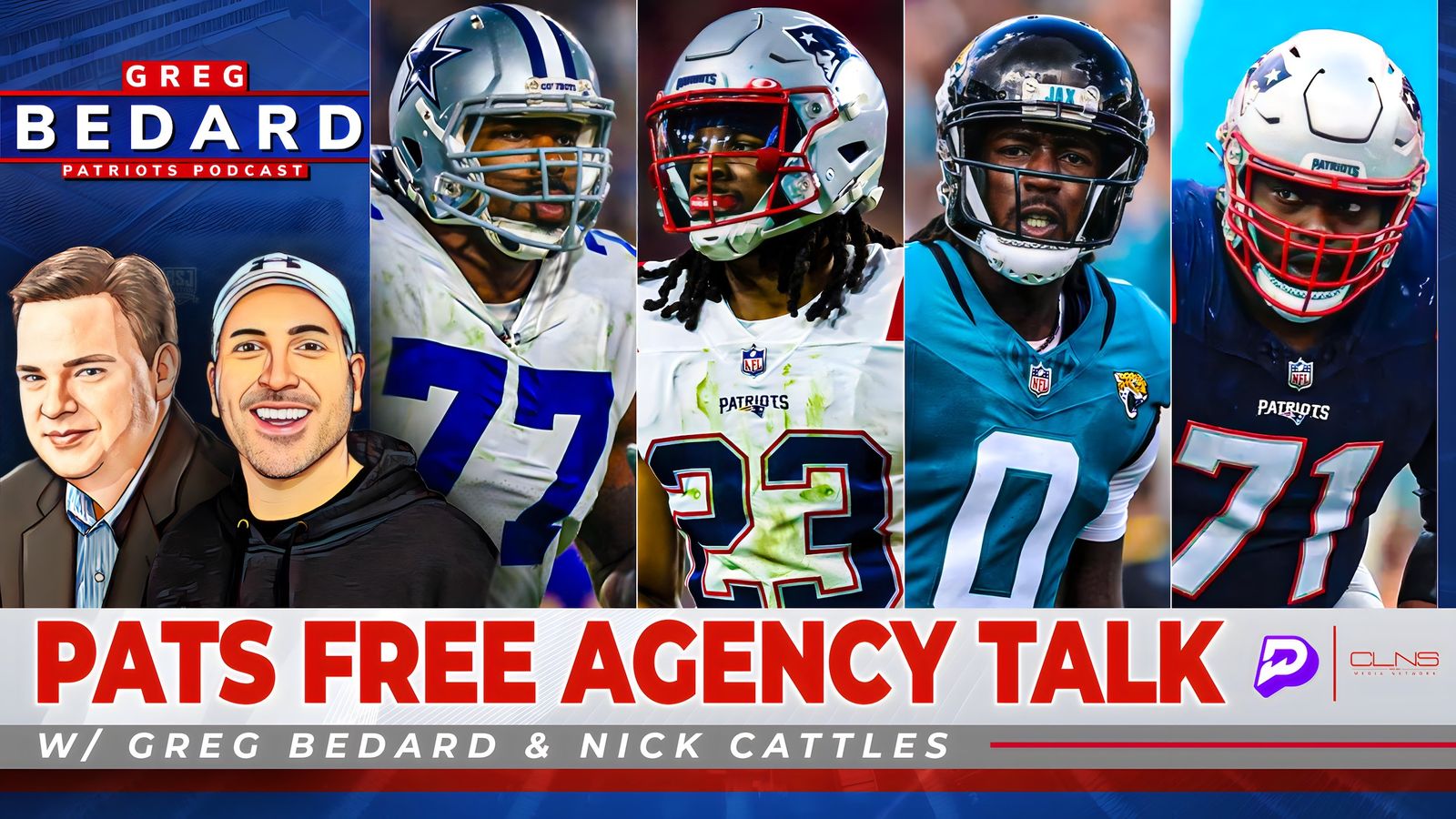 .@PrizePicks & @factor_ Bedard Patriots Podcast: Dugger tagged, combine ...