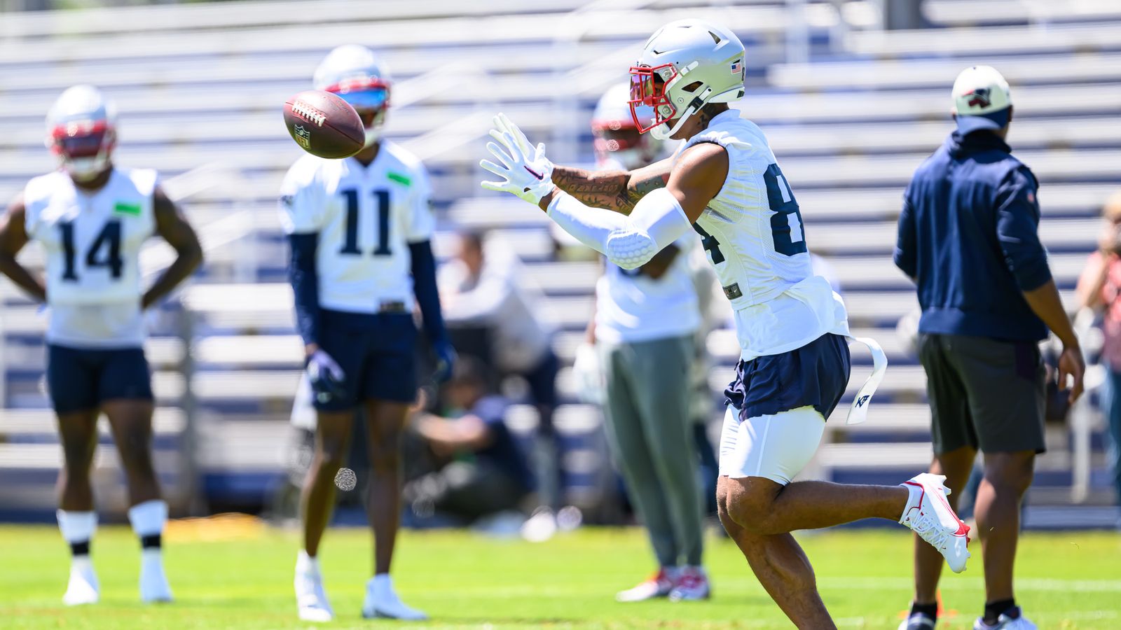 Patriots OTA #3 Observations: Some receivers in the mix, rookie Marte ...