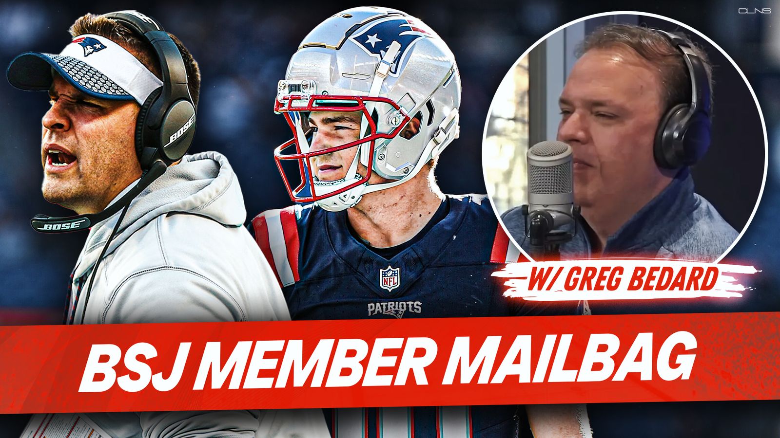 .@PrizePicks Bedard Patriots Podcast: BSJ Member Mailbag - Maye's controls, 2025 spending ...