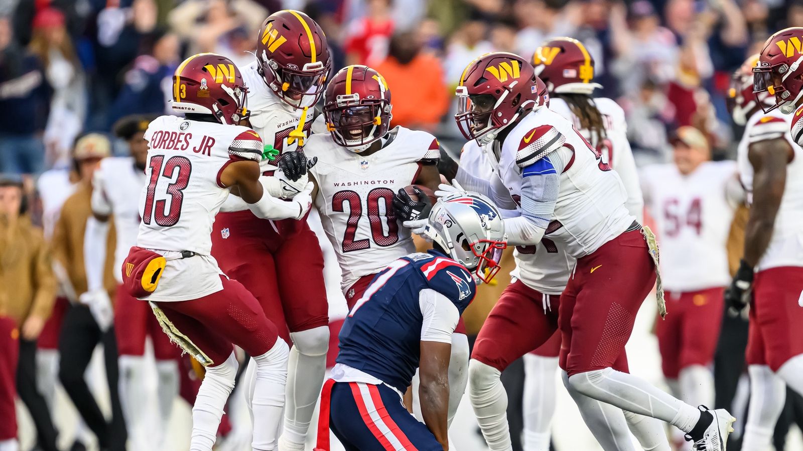 BSJ Game Report: Commanders 20, Patriots 17 - New England can't get it ...