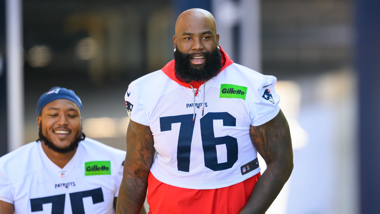 Patriots Camp Report 07.23.25: Pass protection starts off slow in drill ...