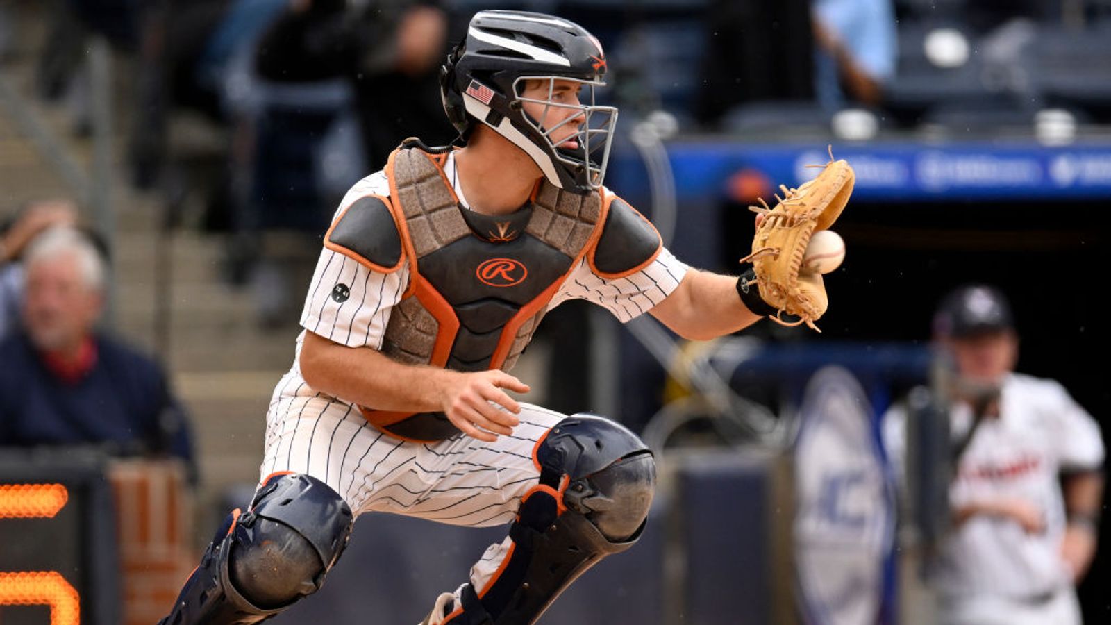 Red Sox select University of Virginia catcher Kyle Teel with 14th pick ...
