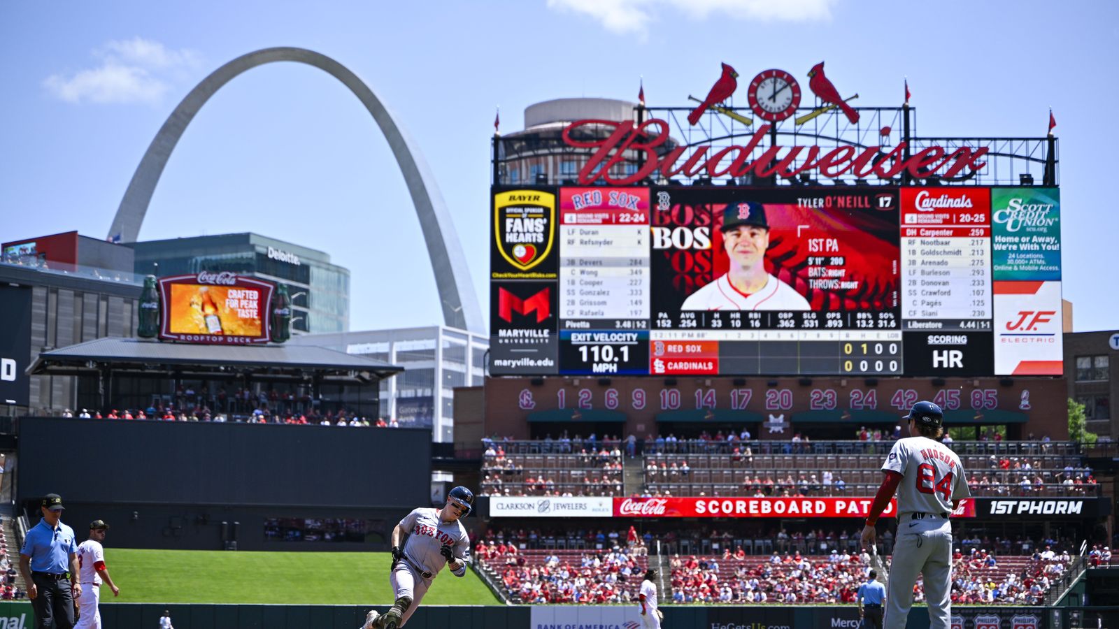 FINAL: Red Sox 11, St. Louis Cardinals 3 - O'Neill, Devers, and ...