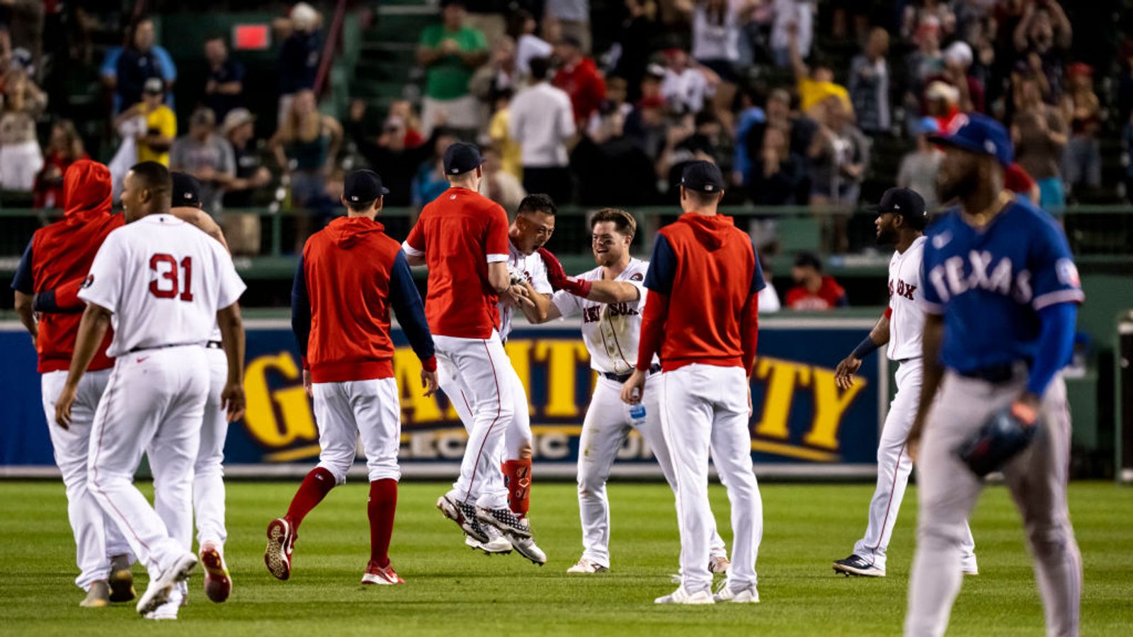 BSJ Game Report: Red Sox 9, Rangers 8 - Refsnyder's single clinches ...