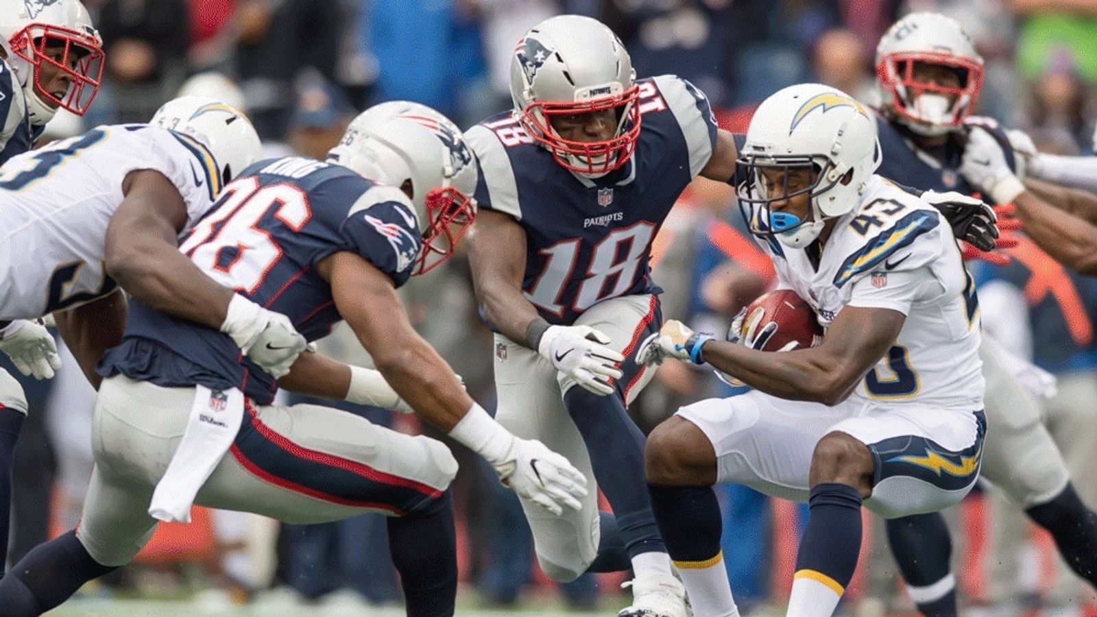 Photo gallery: Richins' top shots from Patriots-Chargers