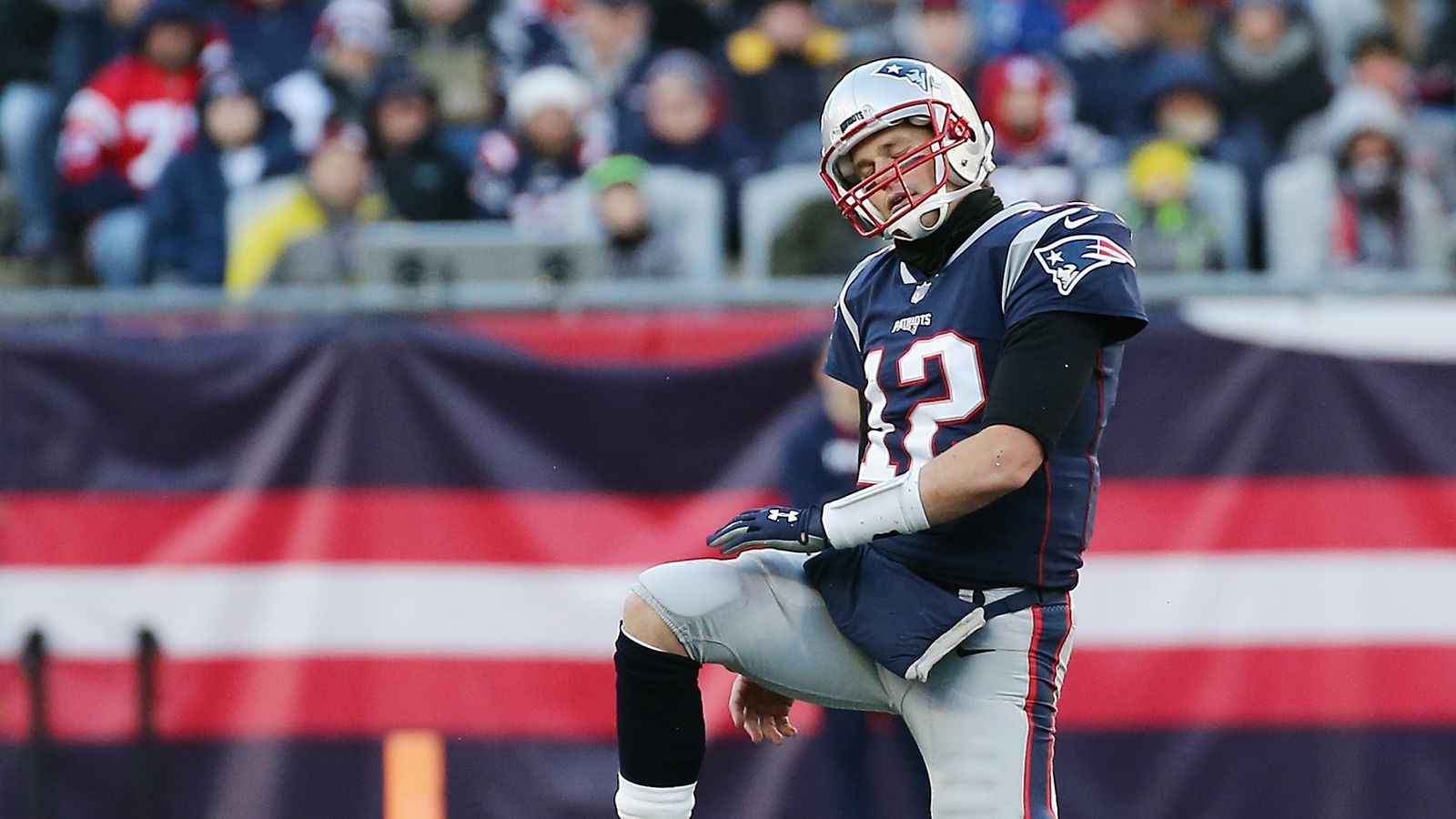 Tom Brady and passing game bailed out by ground attack, defense