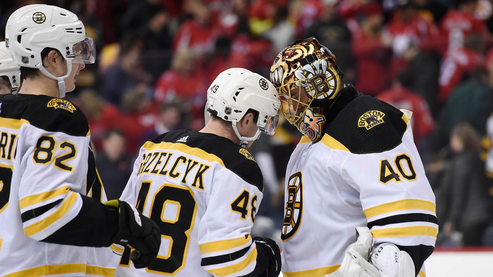 After turbulent start, Tuukka Rask continues hot streak in net with ...