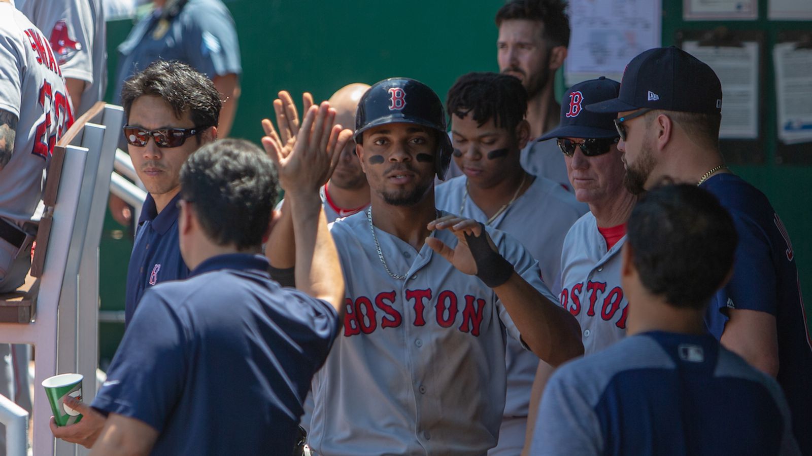 BSJ Game Report: Red Sox 7, Royals 4 - Balanced attack, Porcello lead ...