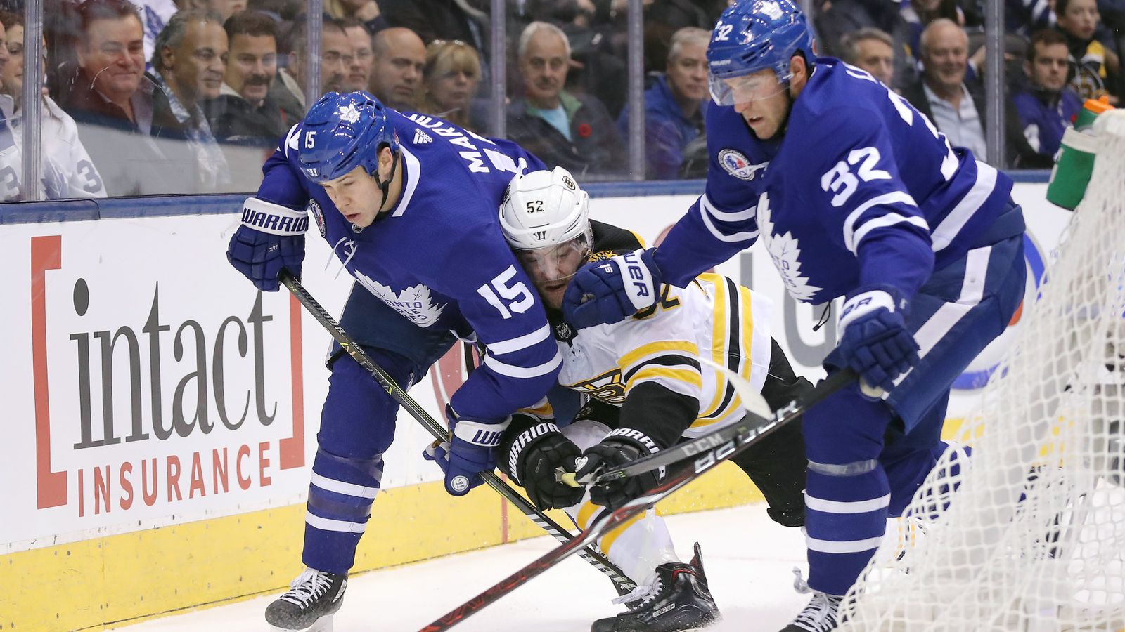 Final: Maple Leaf 3, Bruins 2 (OT)