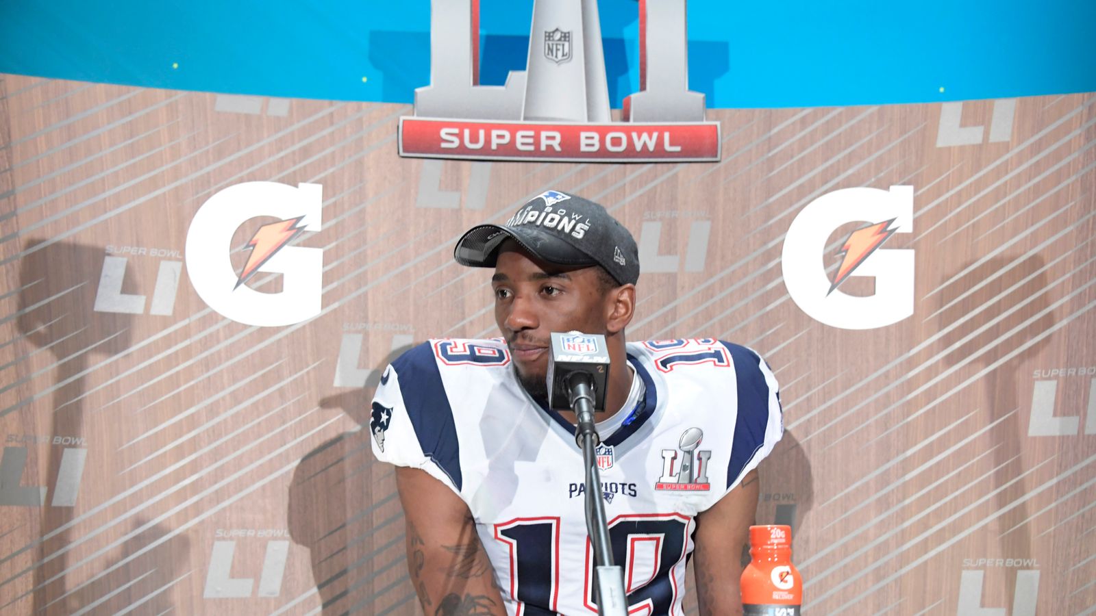 Malcolm Mitchell back at practice for Patriots