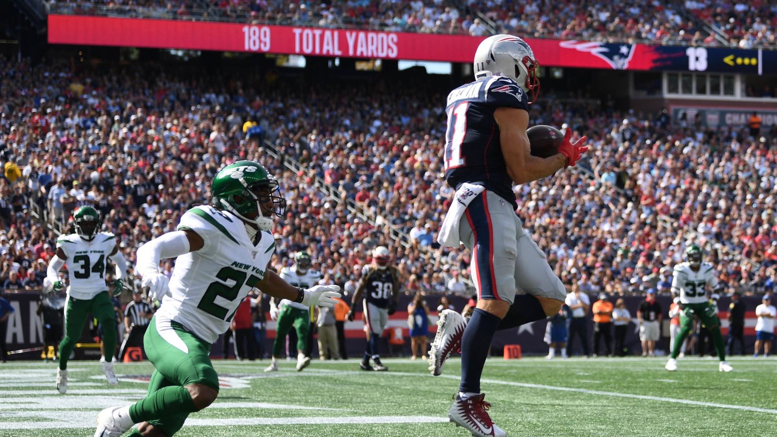 Julian Edelman's tender ribs may test receiver depth