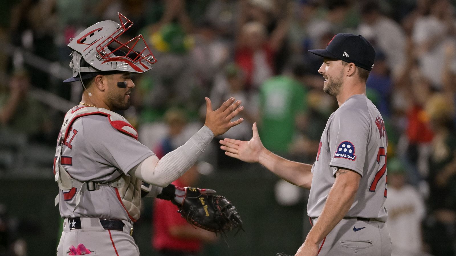 Final: Red Sox 7, Athletics 0 - Red Sox shutout A's in first game of series